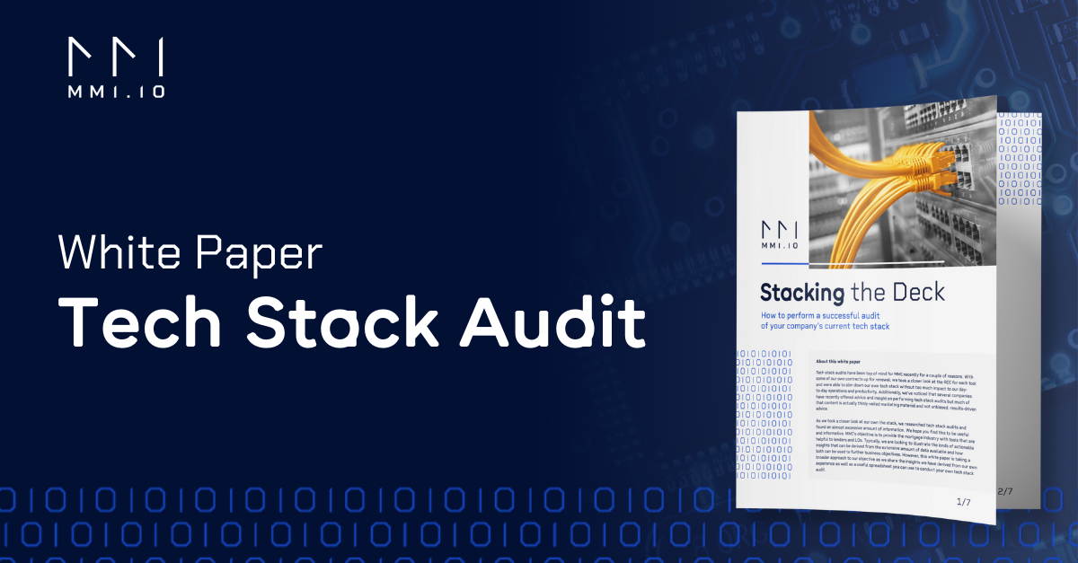 MMI Tech Stack Audit White Paper